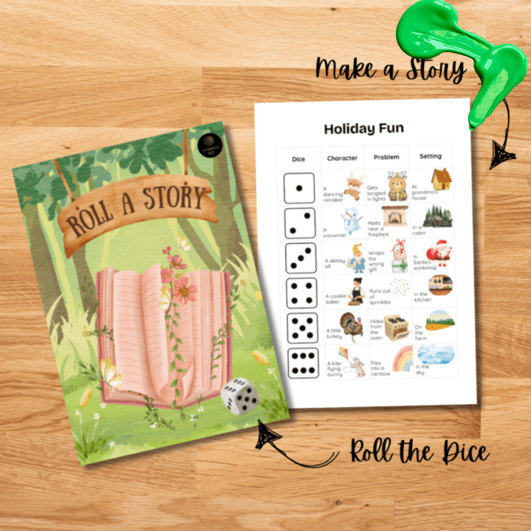 Roll A Story – Dice-Based Storytelling Prompts for Kids - QUANTUM DOT