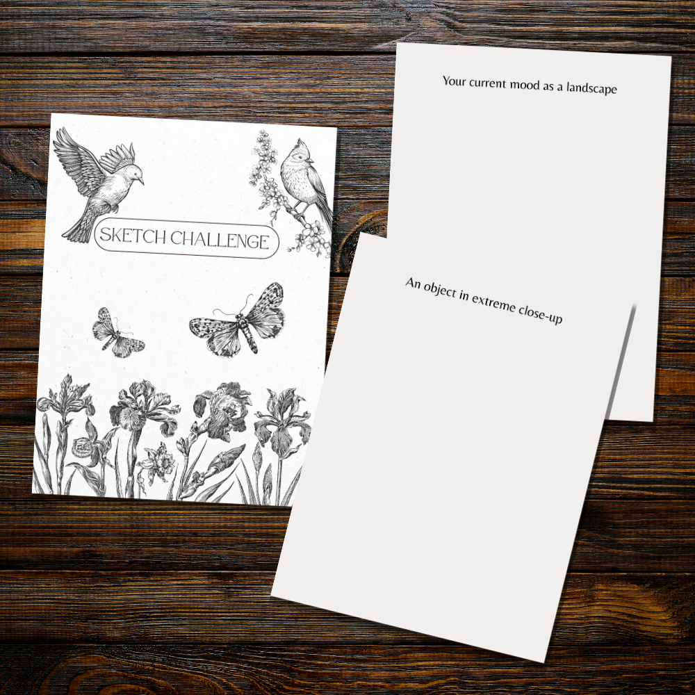 Sketchbook Challenge – 30 Creative Drawing Prompts for Artists ...